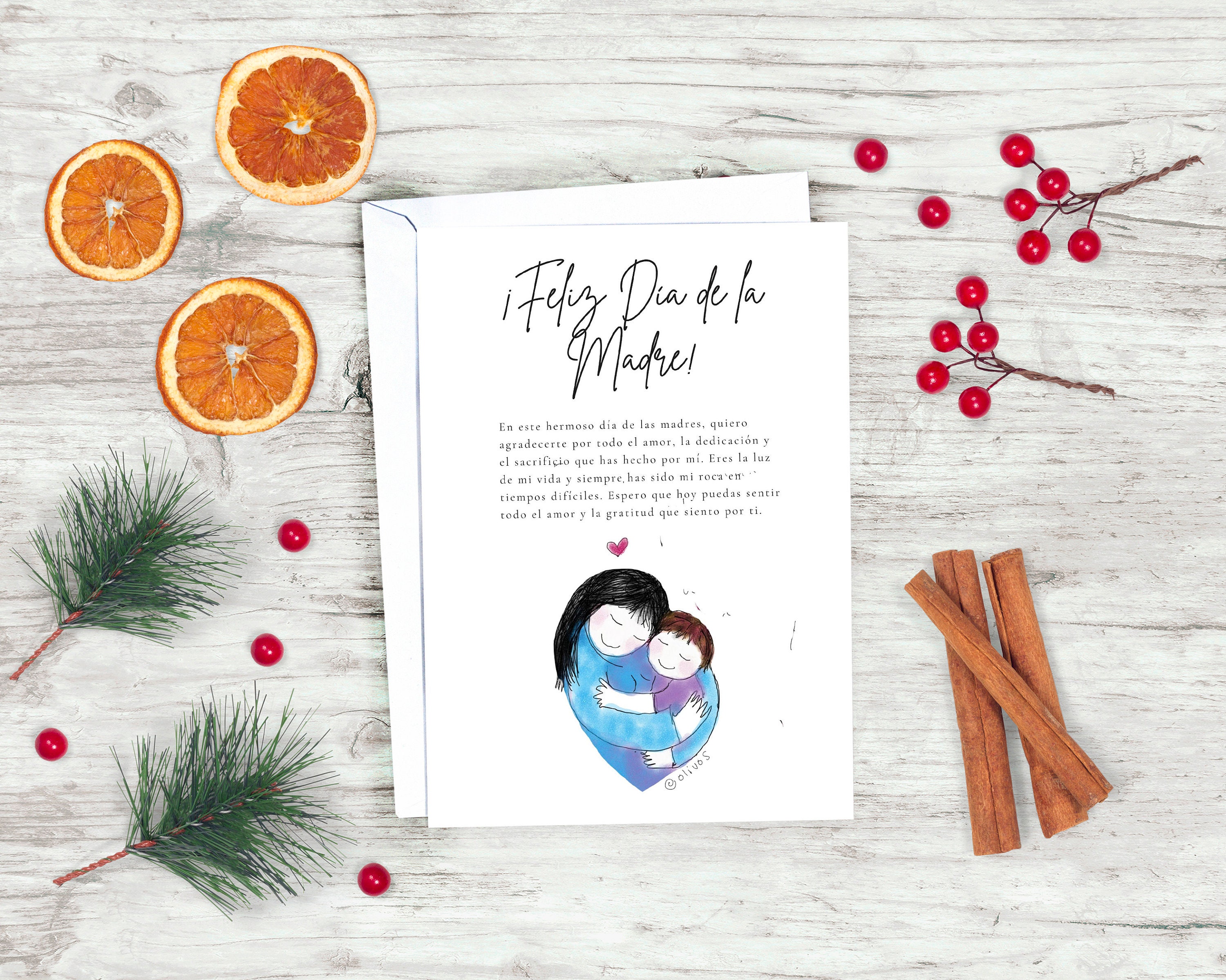 Feliz Dia De Las Madres, Mother's Day Card - Etsy