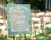 Travel welcome Wedding Sign Customized With Your - Etsy