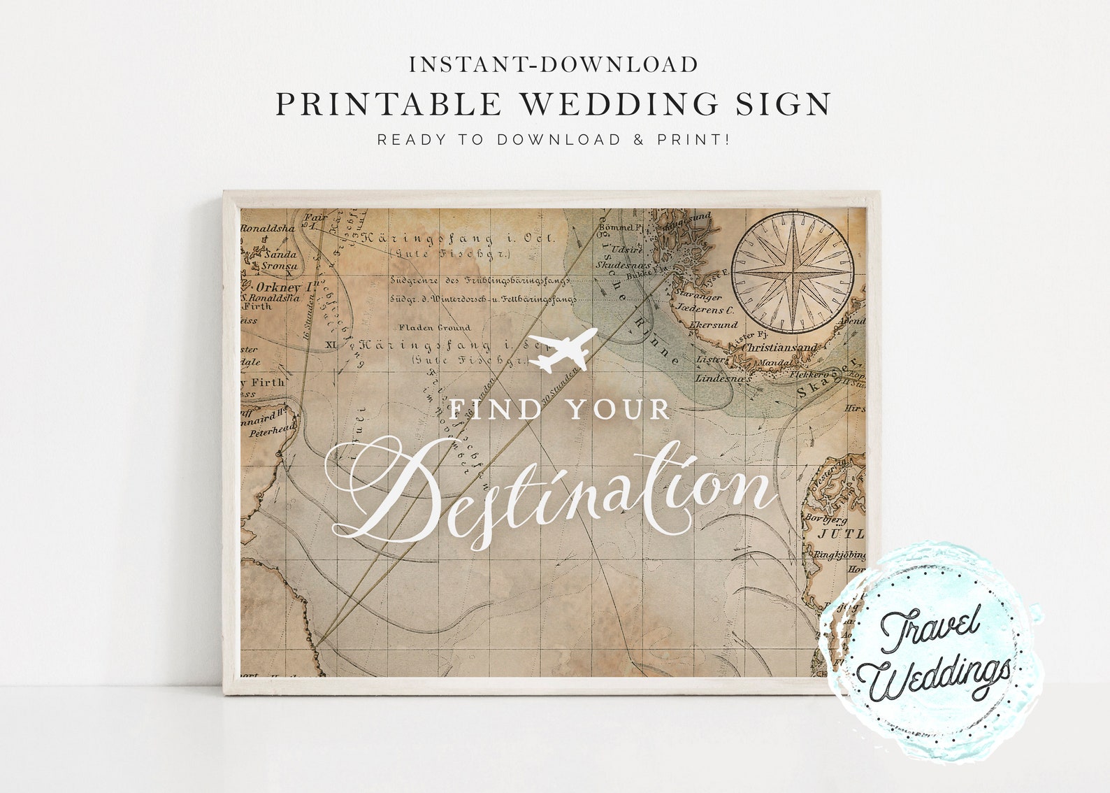 Printable find Your Destination Seating Chart | Etsy