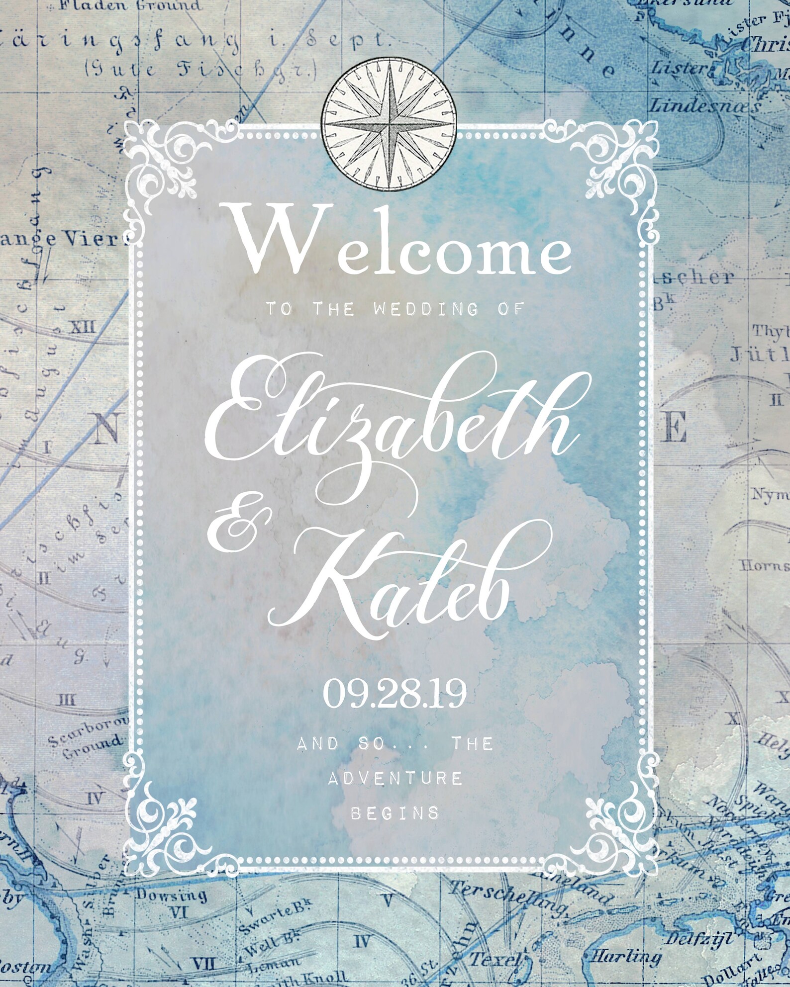Travel welcome Wedding Sign Customized With Your - Etsy