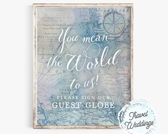 Printable World Map - Etsy