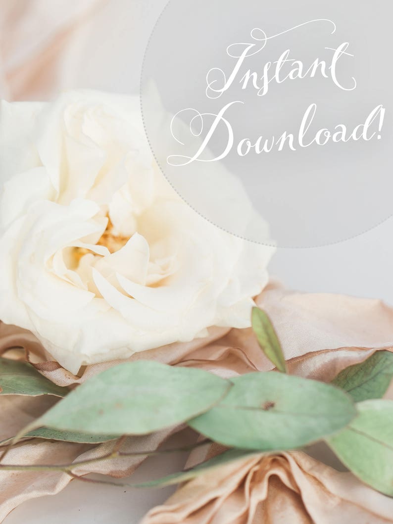 Printable Vintage Dinner and Reception Sign Elegant Vintage - Etsy