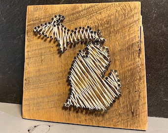 Michigan String Art | Etsy