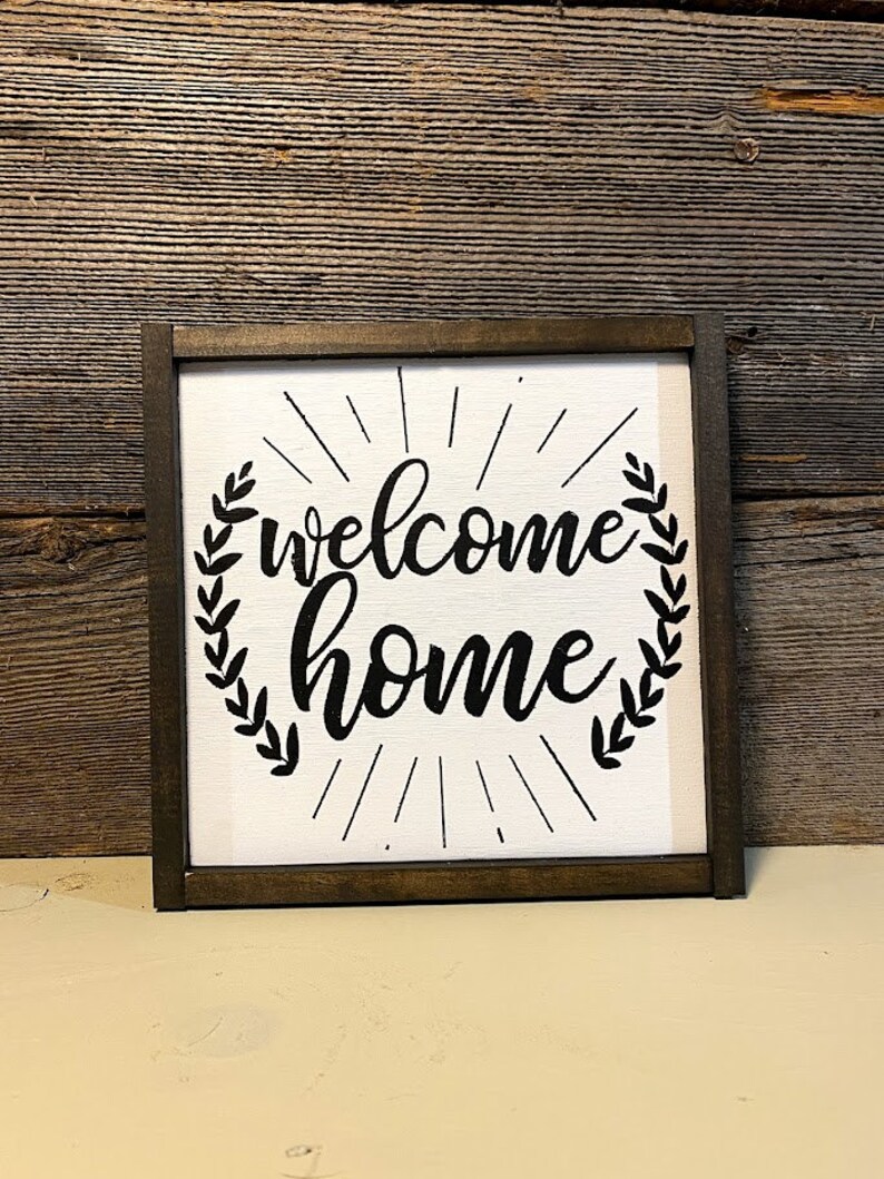 Welcome Home Sign - Etsy