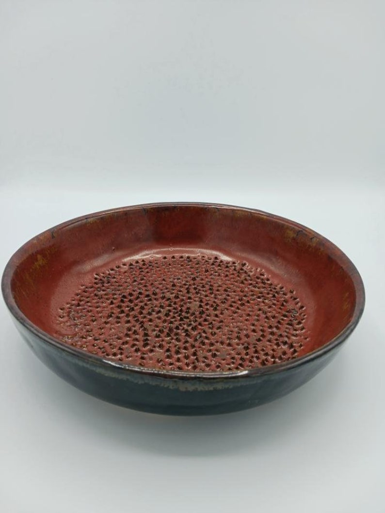 Large Ceramic Grater Bowl - Etsy