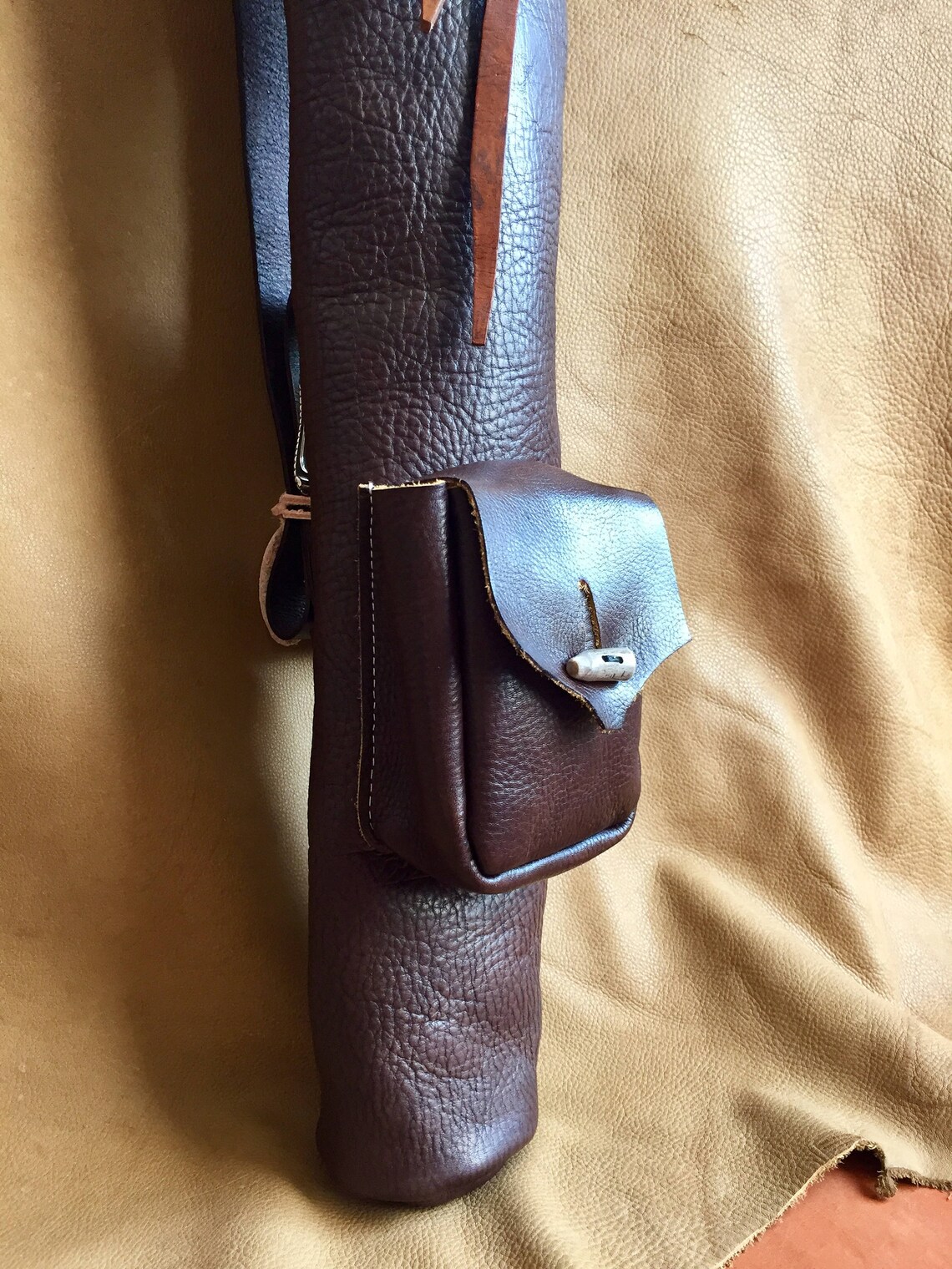 Leather Archery Shoulder Quiver - Etsy