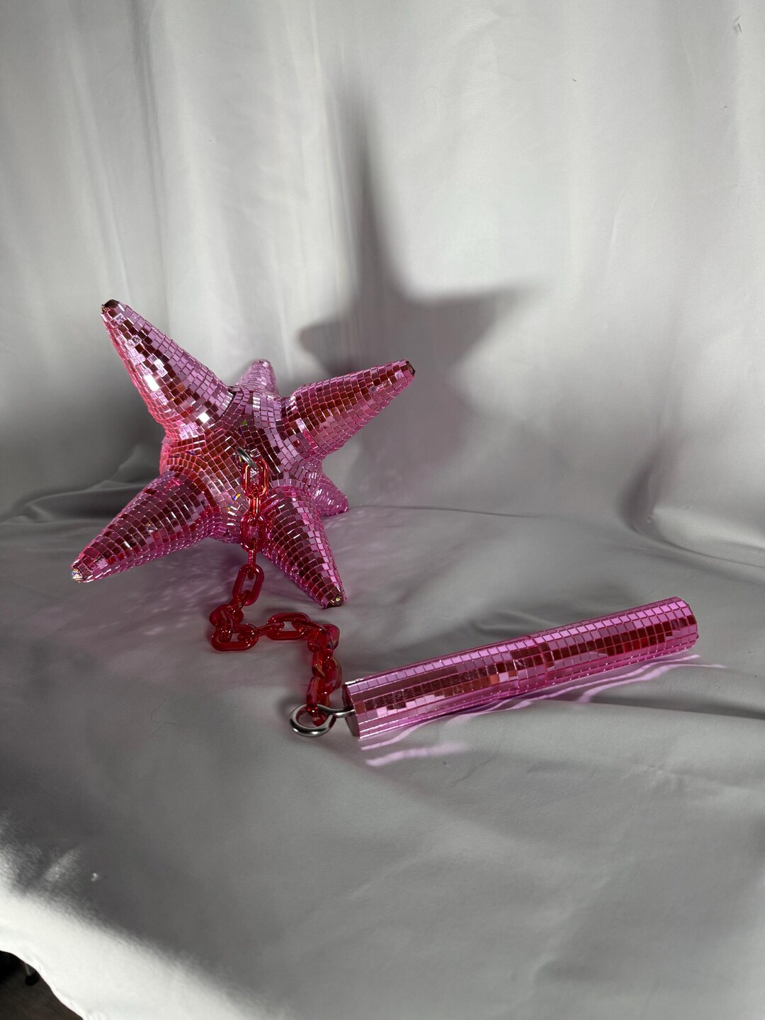 PINK! Flail Disco Ball - Etsy