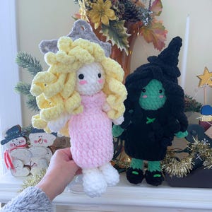 WICKED Witch Good Witch Crochet Pattern, Crochet Wicked Witch Pattern ...
