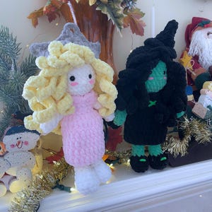 WICKED Witch Good Witch Crochet Pattern, Crochet Wicked Witch Pattern ...