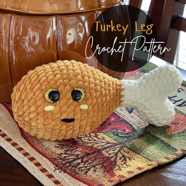 Crochet Turkey Pattern - Etsy