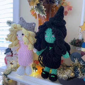 WICKED Witch Good Witch Crochet Pattern, Crochet Wicked Witch Pattern ...