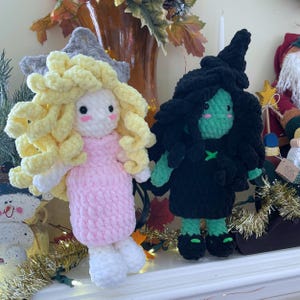 WICKED Witch Good Witch Crochet Pattern, Crochet Wicked Witch Pattern ...