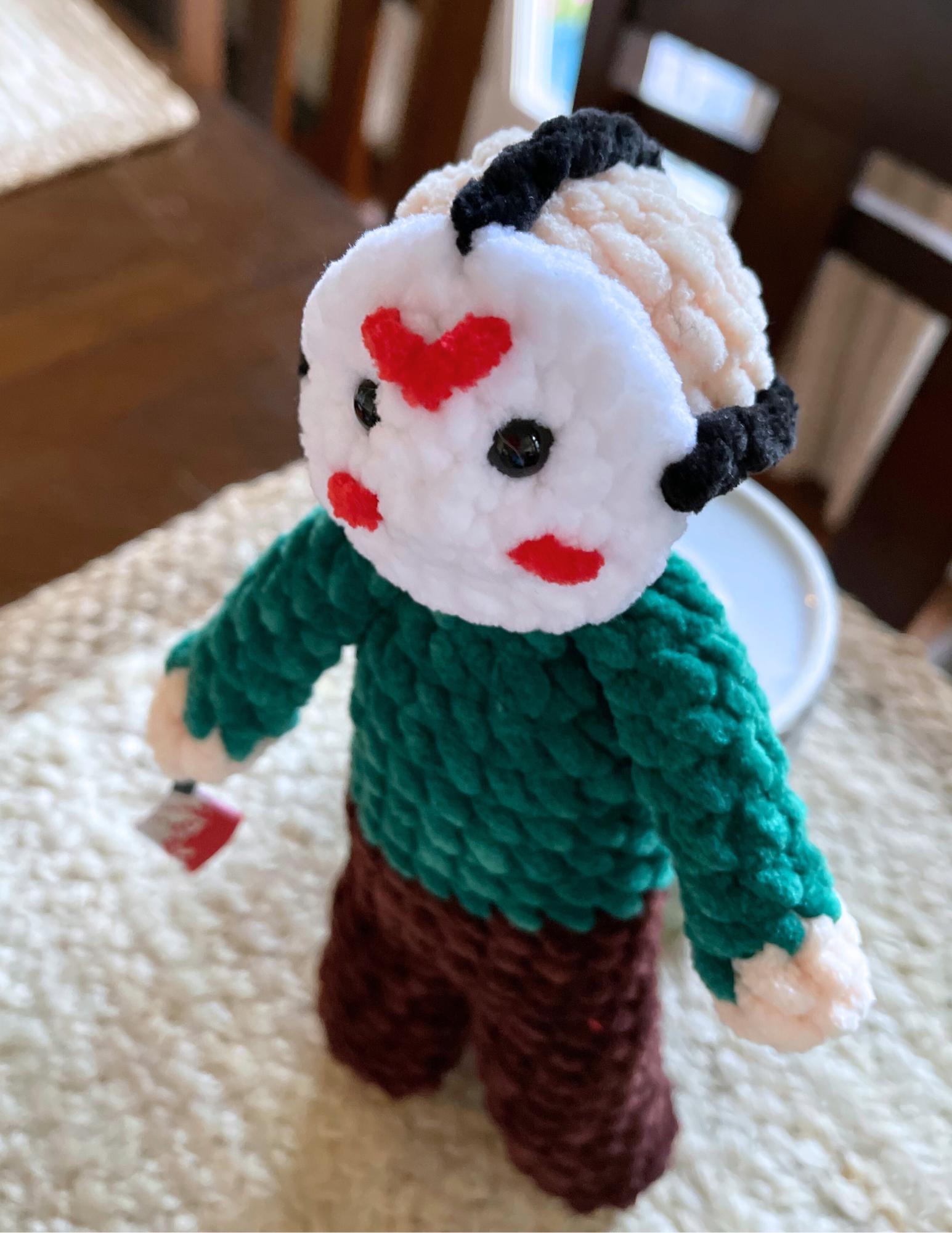 Halloween Slasher Doll Crochet Pattern: Freddy & Jason Amigurumi (PDF ...