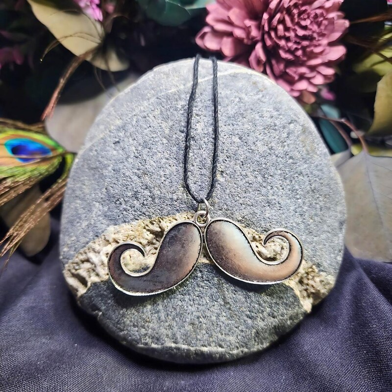Mustache Necklace - Etsy