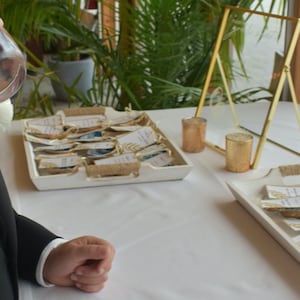 Seating Chart and Wedding Gift Nautical Oyster Shell Wedding Favor ...
