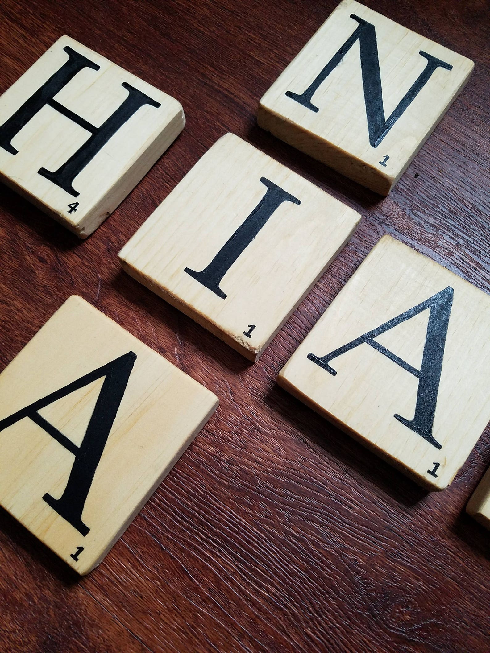 Scrabble Tile Wall Art 3.75 X 3.5 Home Decor | Etsy