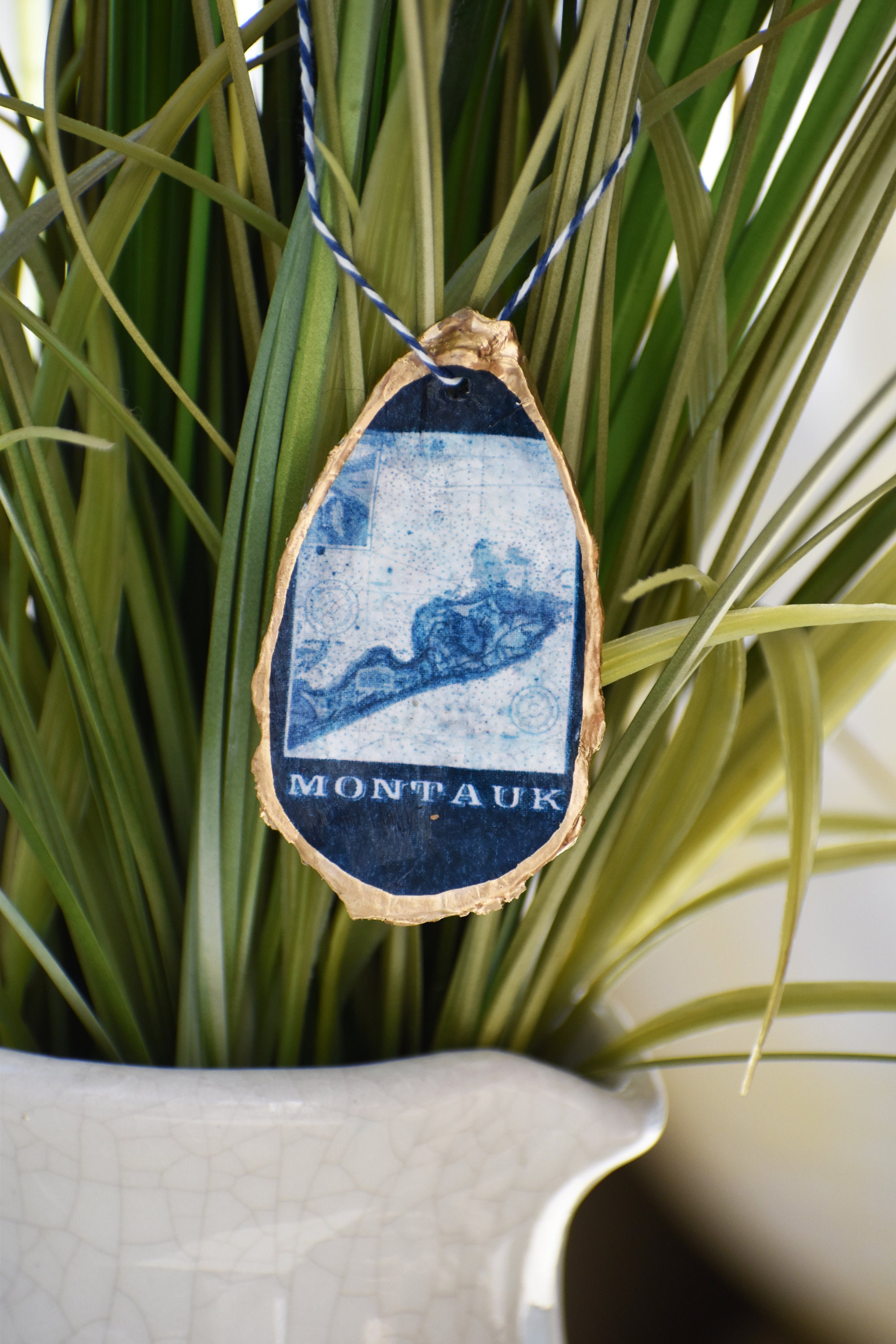 The Hamptons Montauk Long Island New York Oyster Shell | Etsy