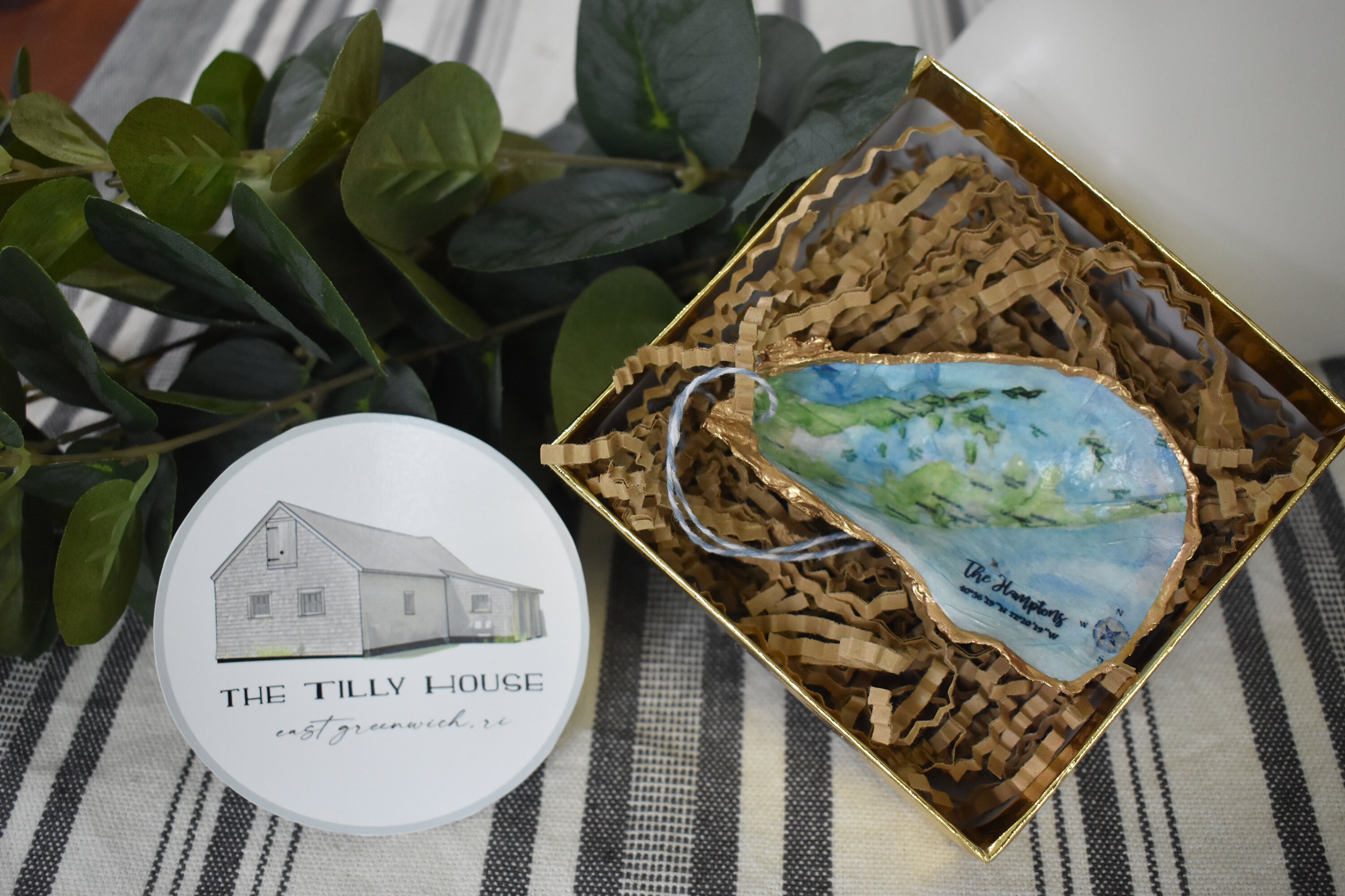 The Hamptons Montauk Long Island New York Oyster Shell | Etsy