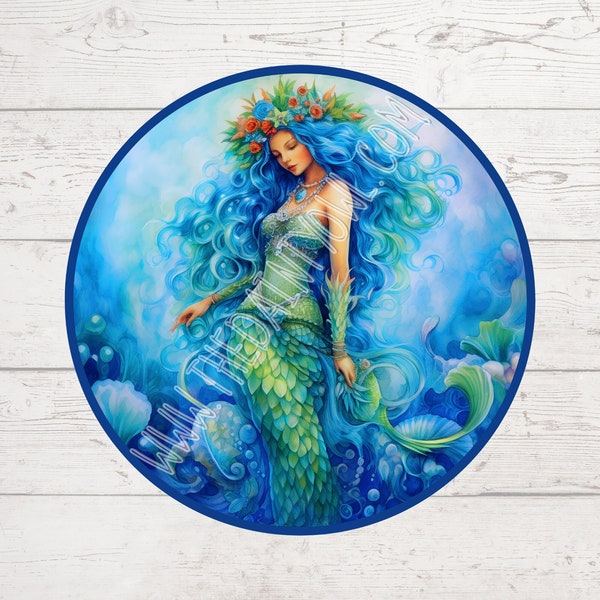 Mermaid Wreath - Etsy