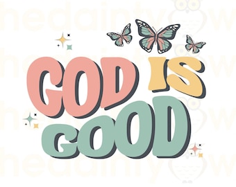 God is Good PNG - Etsy