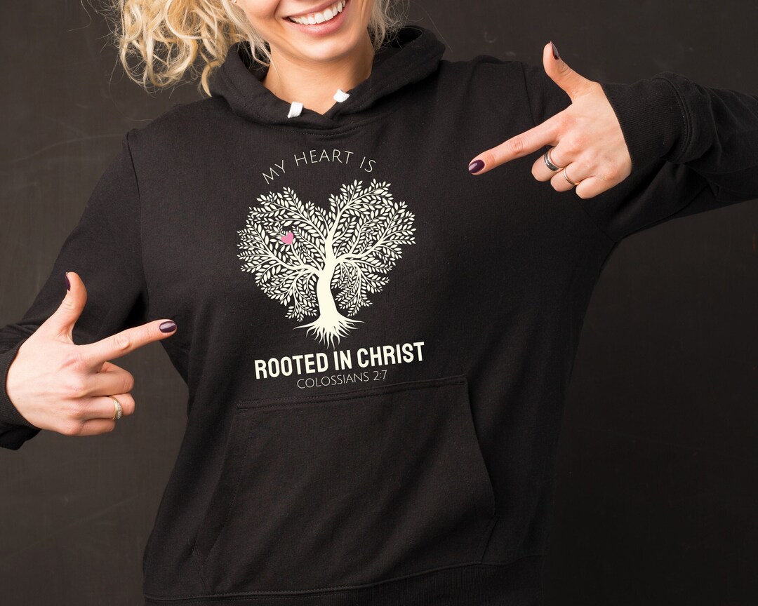 Rooted in Christ PNG Colossians 2:7 JPG Christian Printable - Etsy UK