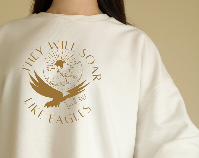 Soar Like Eagles Isaiah 40:31 PNG SVG JPG Scripture Printable - Etsy