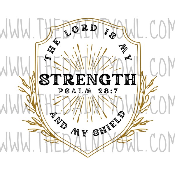 Psalm 28 7 - Etsy