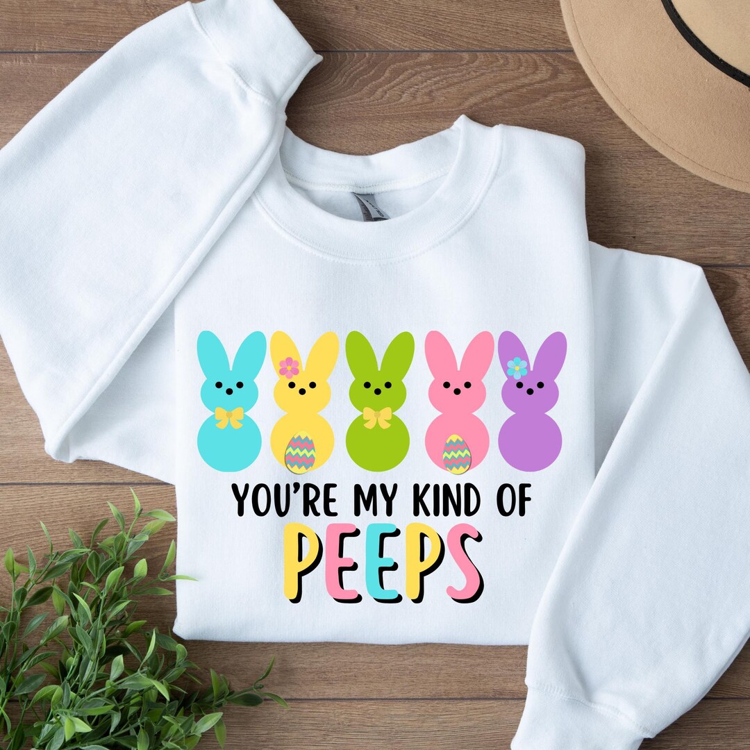 Bunny Peeps PNG My Kind of Peeps Spring Sublimation PNG Easter ...