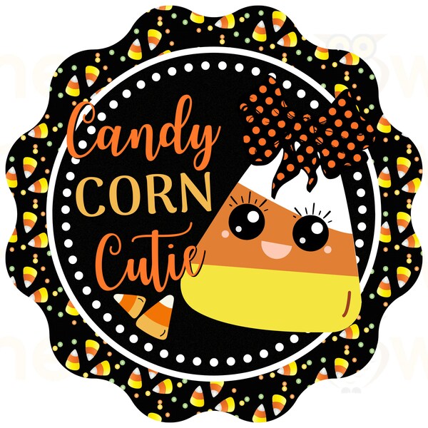 Candy Corn Wreath - Etsy