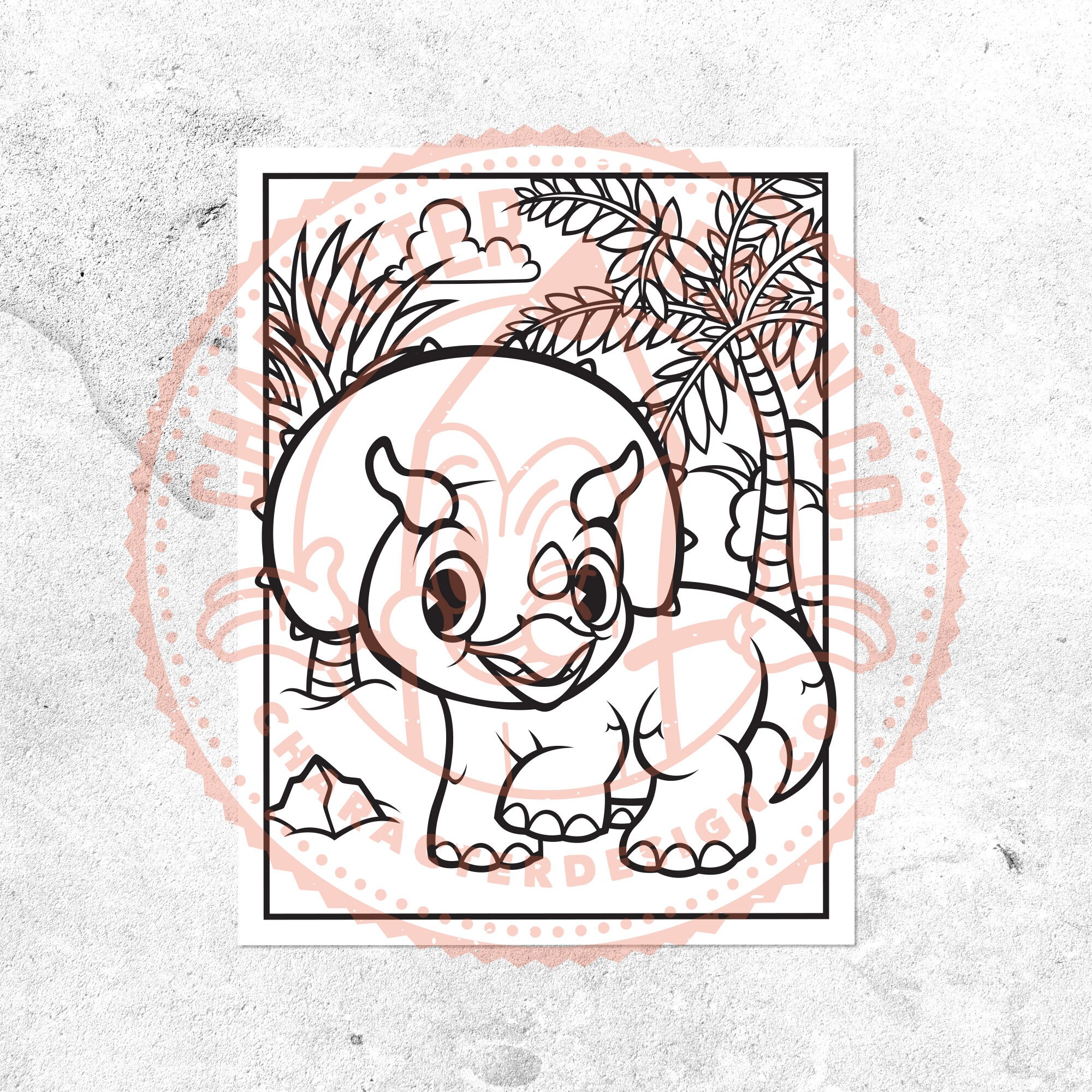 Dinosaur Coloring Pages, 5X Printable Dinosaur Colouring Sheets ...