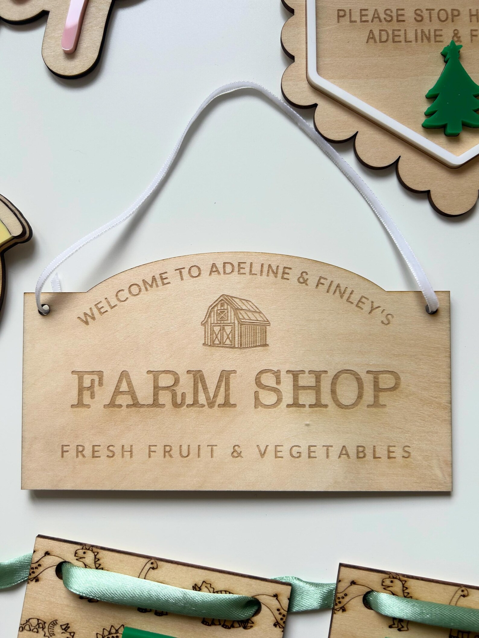 Personalised Farm Shop Sign for Kids Role Play - Etsy