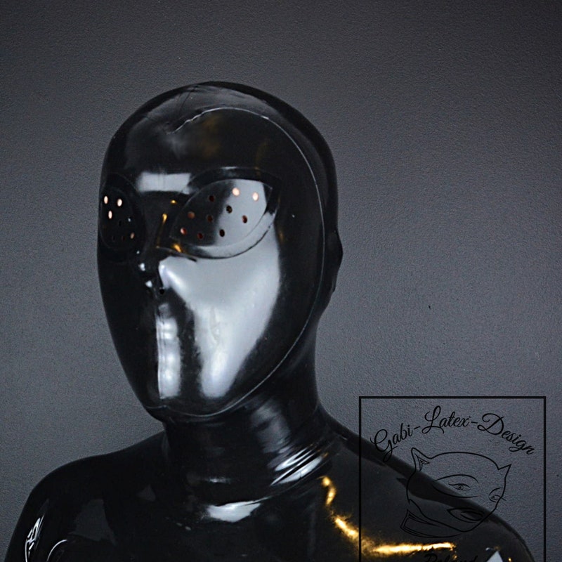 Rubber Mask Hood Men - Etsy