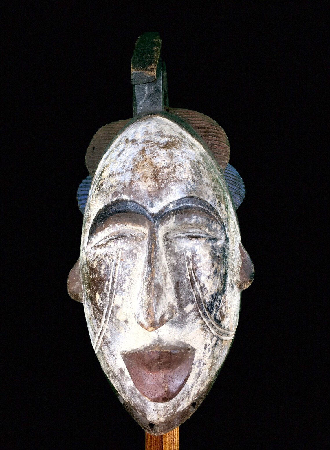 Handsome OGONI MASK Nigeria African Tribal Art Huge and - Etsy Sweden
