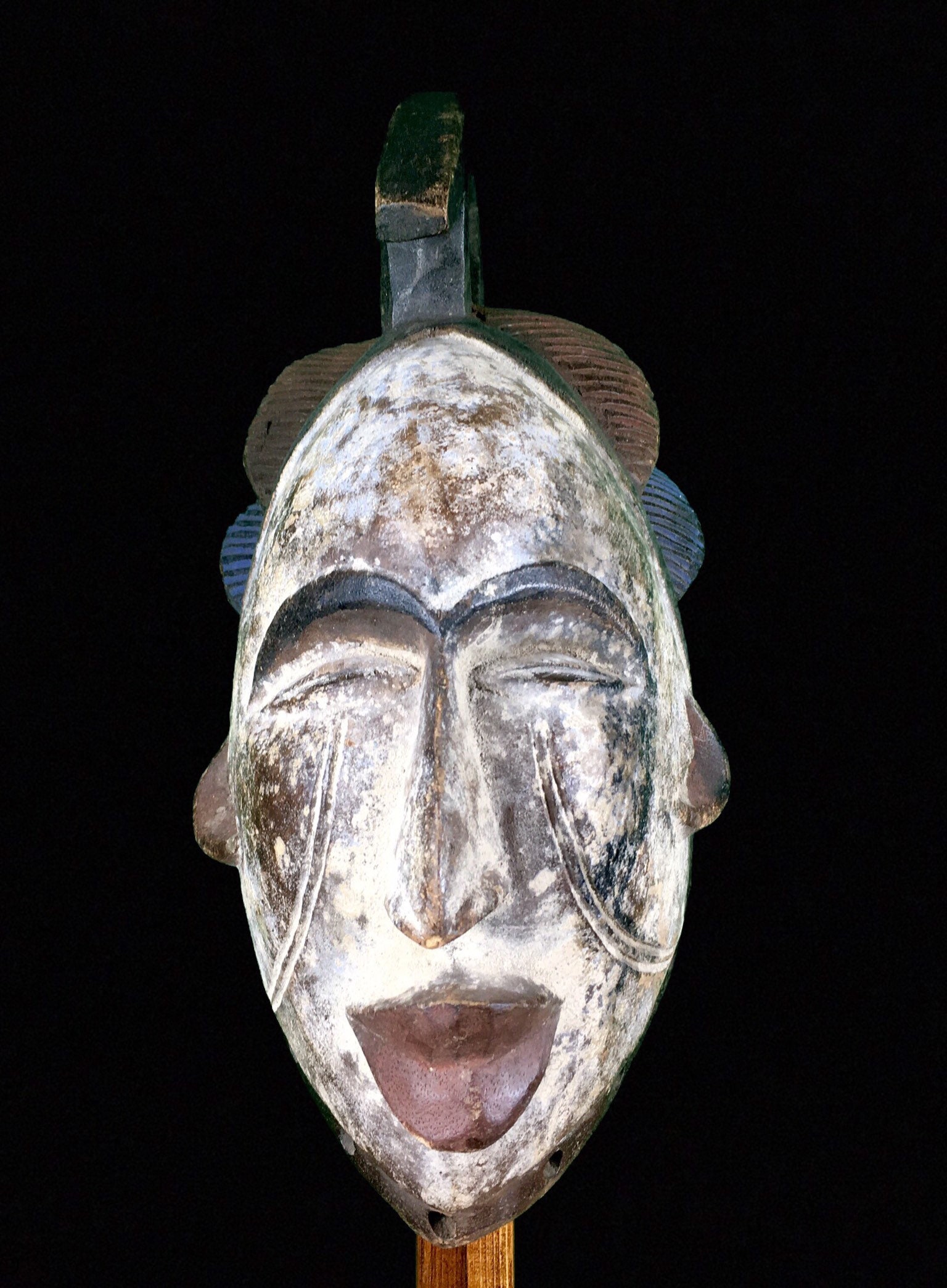 Handsome OGONI MASK Nigeria African Tribal Art Huge and - Etsy Sweden