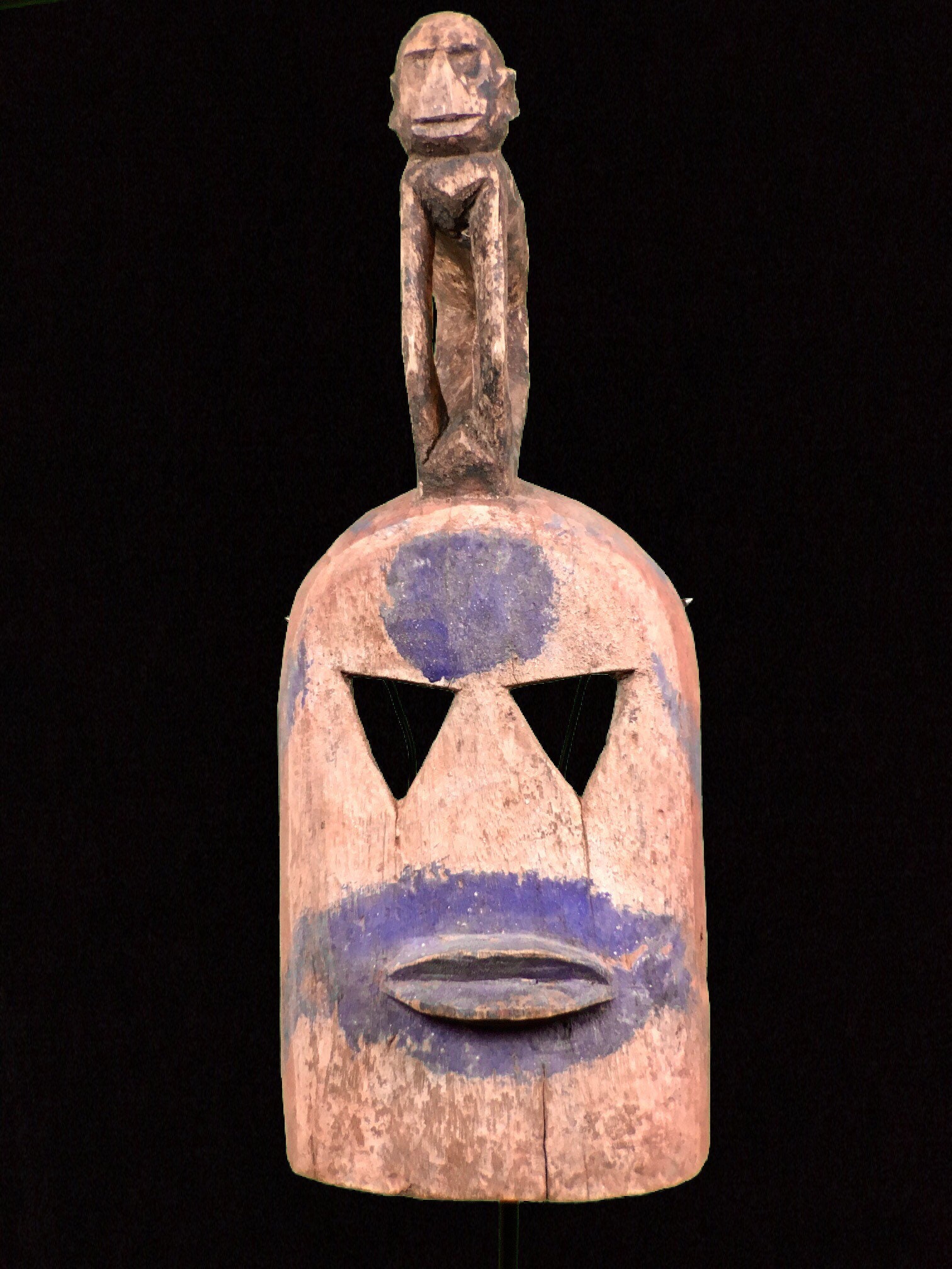 Rare Beautiful DOGON White Monkey Mask Mali Arte tribal - Etsy España