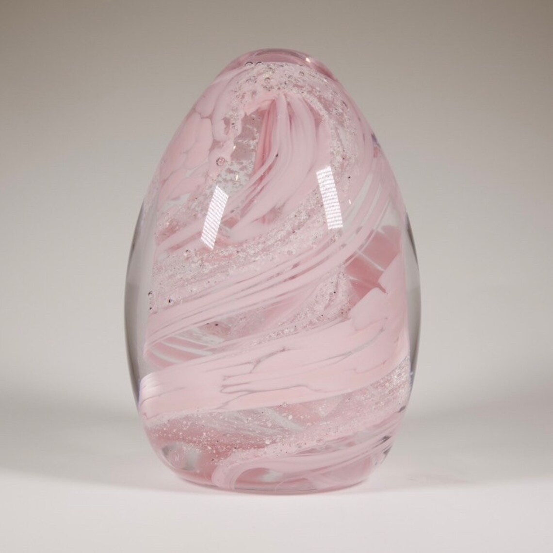 Cremation Ashes Glass Oval Paperweight - Etsy