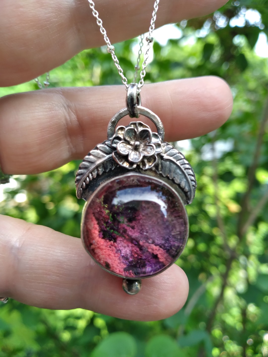 Handcrafted Boho Style Necklace. Quartz Crystal Necklace. Boho Vibes ...