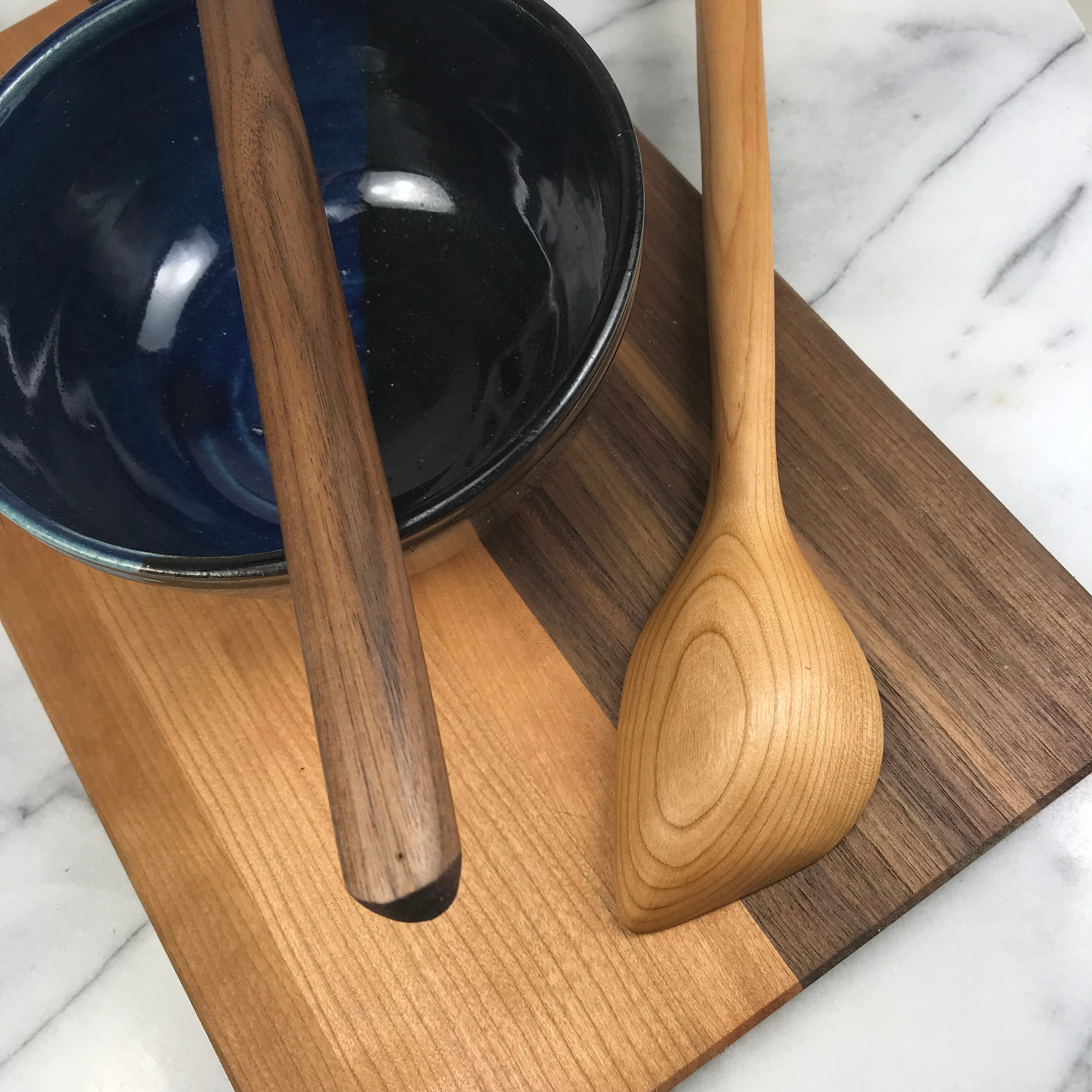 Angle Corner Spoon / 13 / Cherry or Walnut / Right or - Etsy