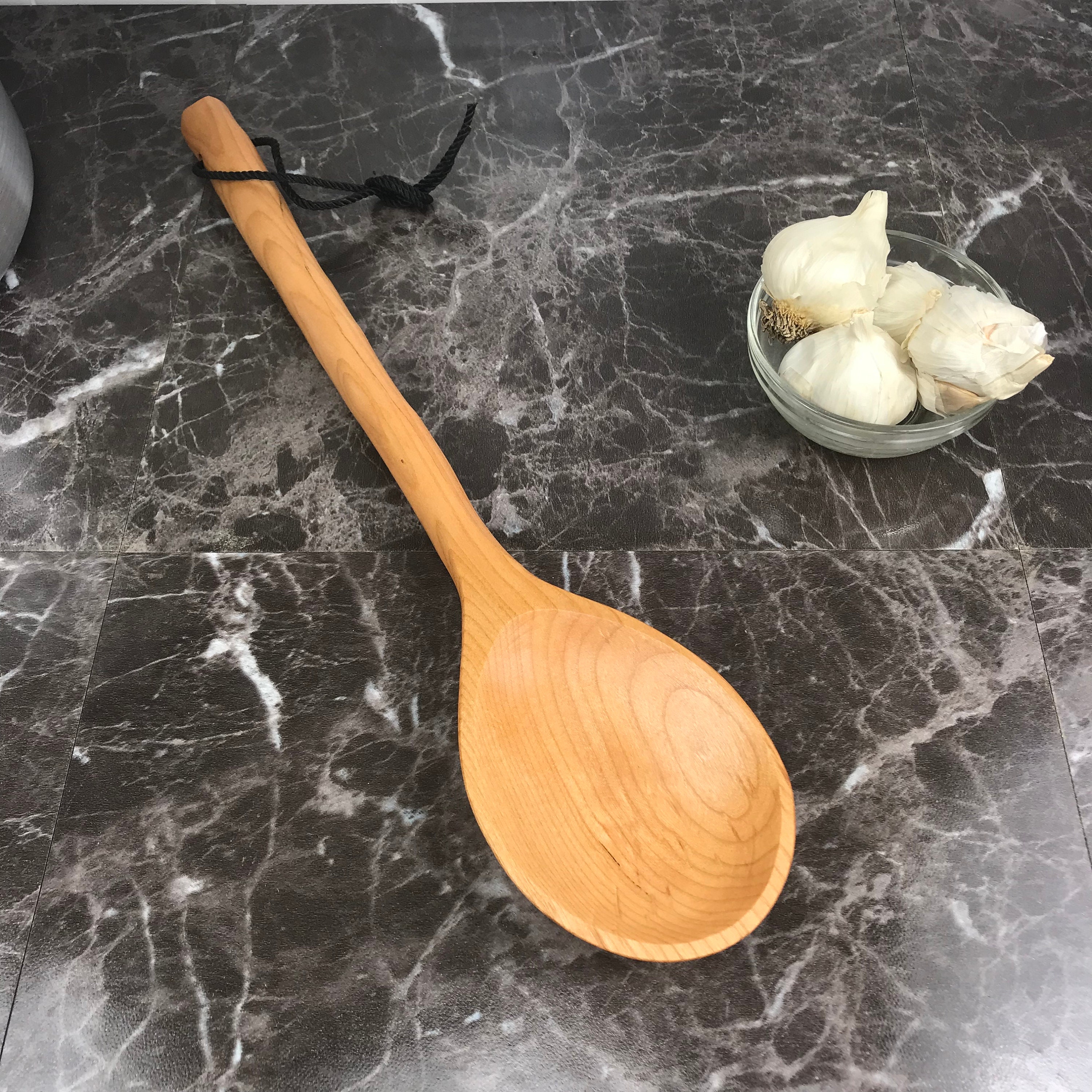 BIG and BURLY HD Cooking Spoon / 16", 20", and 24" Long / Cherry or ...