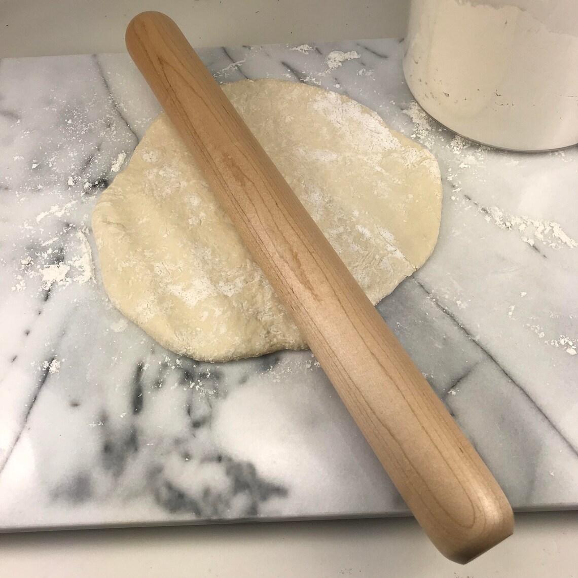 MEDIUM Straight Rolling Pins / 24" 18" and 12" / Walnut, Maple and ...