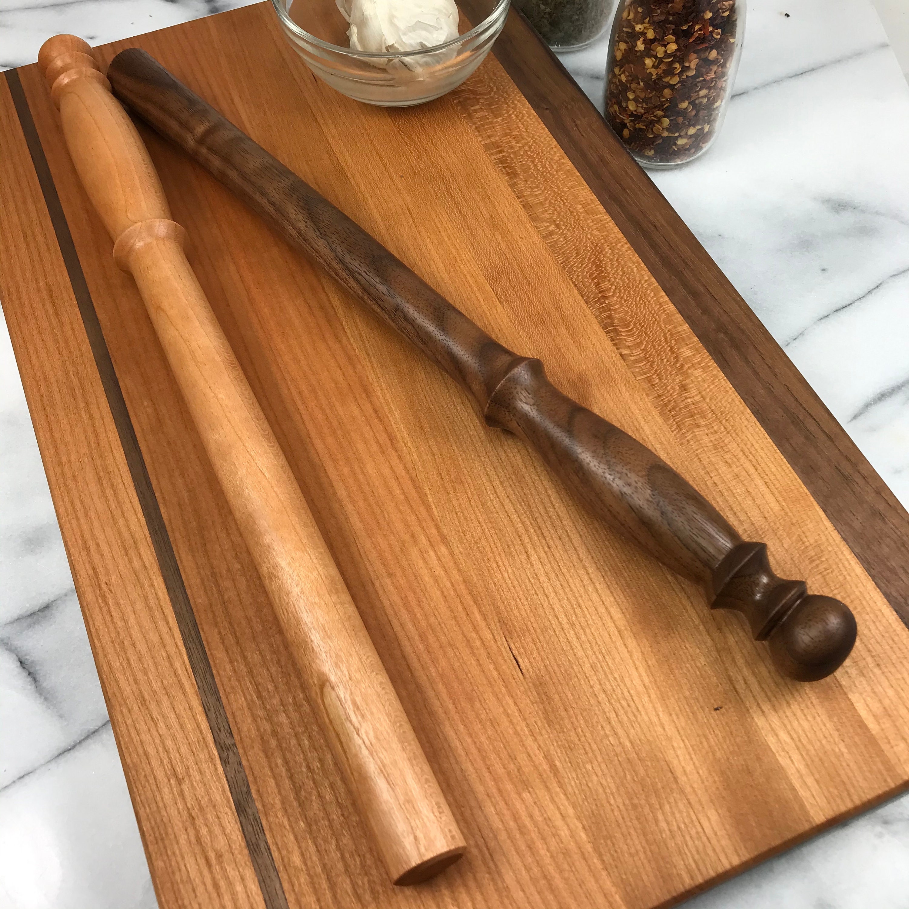 Fancy Original Scottish Spurtle / 13 / Cherry or Walnut - Etsy