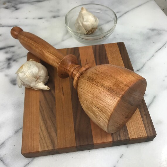 Fancy Garlic Masher / Cherry - Etsy