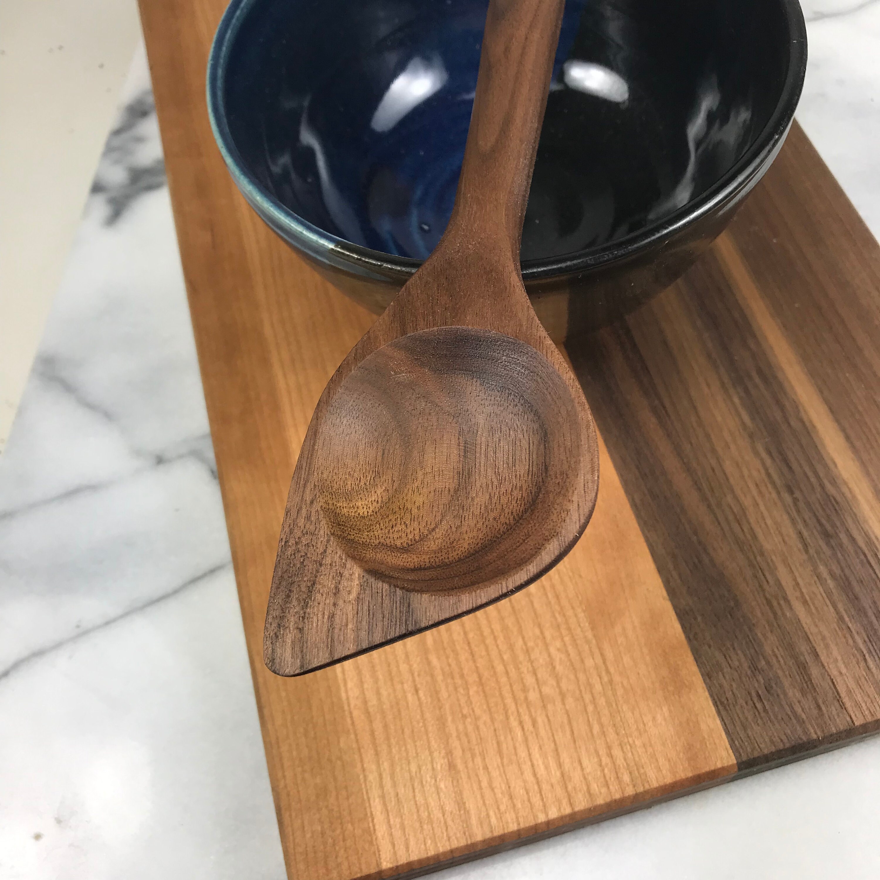 Angle Corner Spoon / 13 / Cherry or Walnut / Right or - Etsy