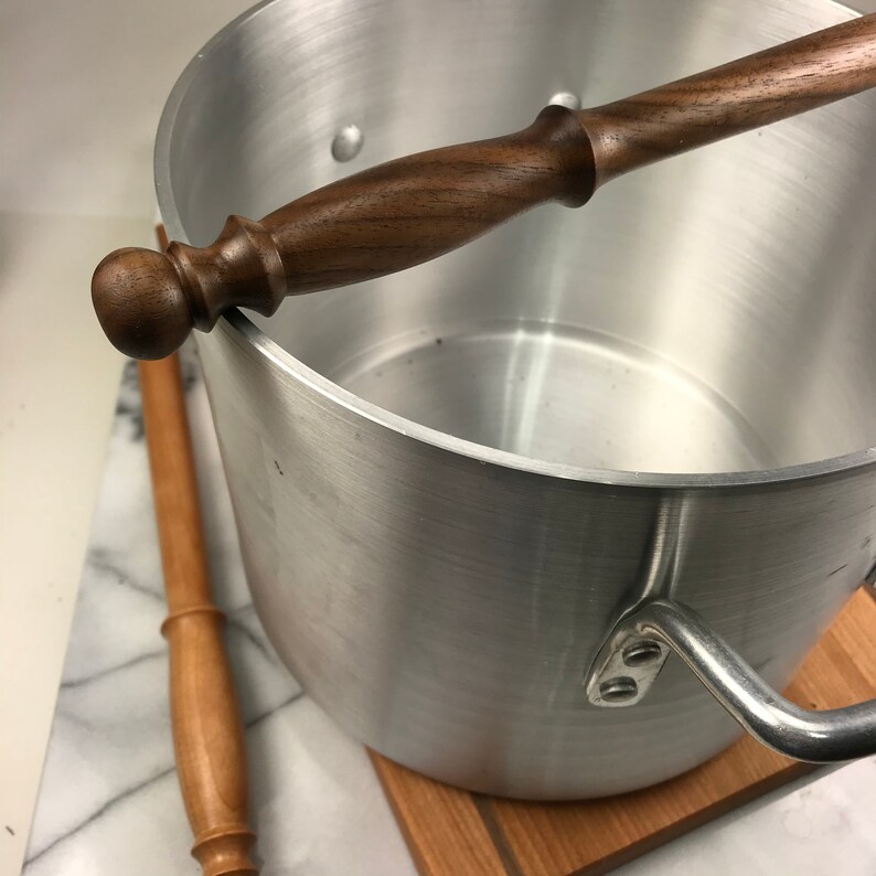 Fancy Original Scottish Spurtle / 13 / Cherry or Walnut - Etsy