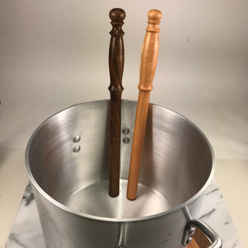 Fancy Original Scottish Spurtle / 13 / Cherry or Walnut - Etsy