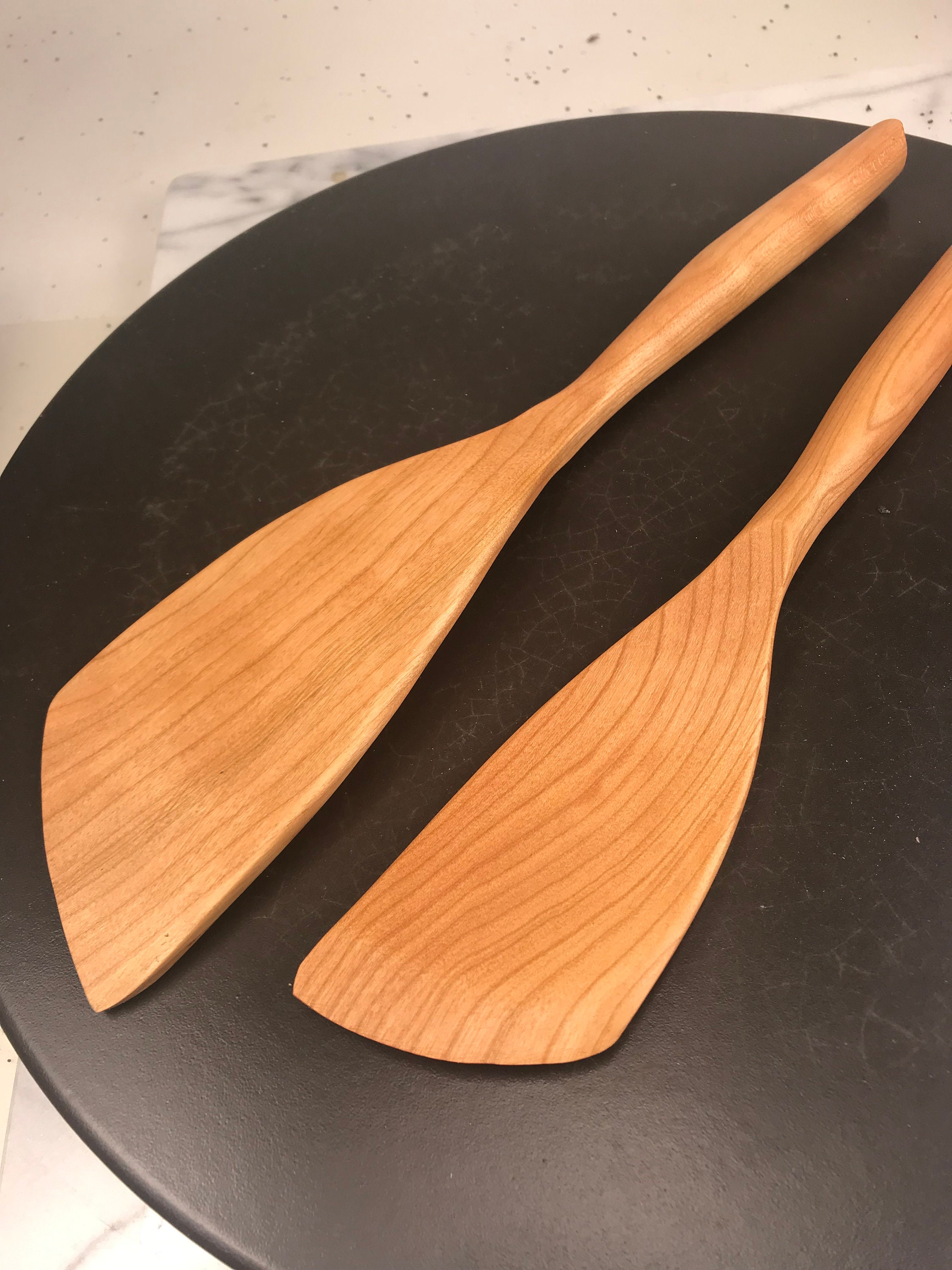 Angled / Curved Skillet Spatula / Wide or Narrow / Left or | Etsy