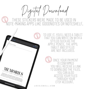 Goodnotes Digital Photo Memory Keeping Journal | Scrapbooking | Project ...