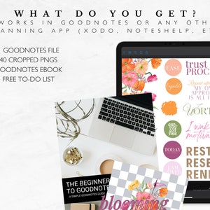 Affirmation Digital Planner Stickers ~ Pre-cropped Goodnotes and PNG ...