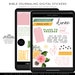 Plant Botanical Garden Digital Planner Stickers for Goodnotes and PNG ...