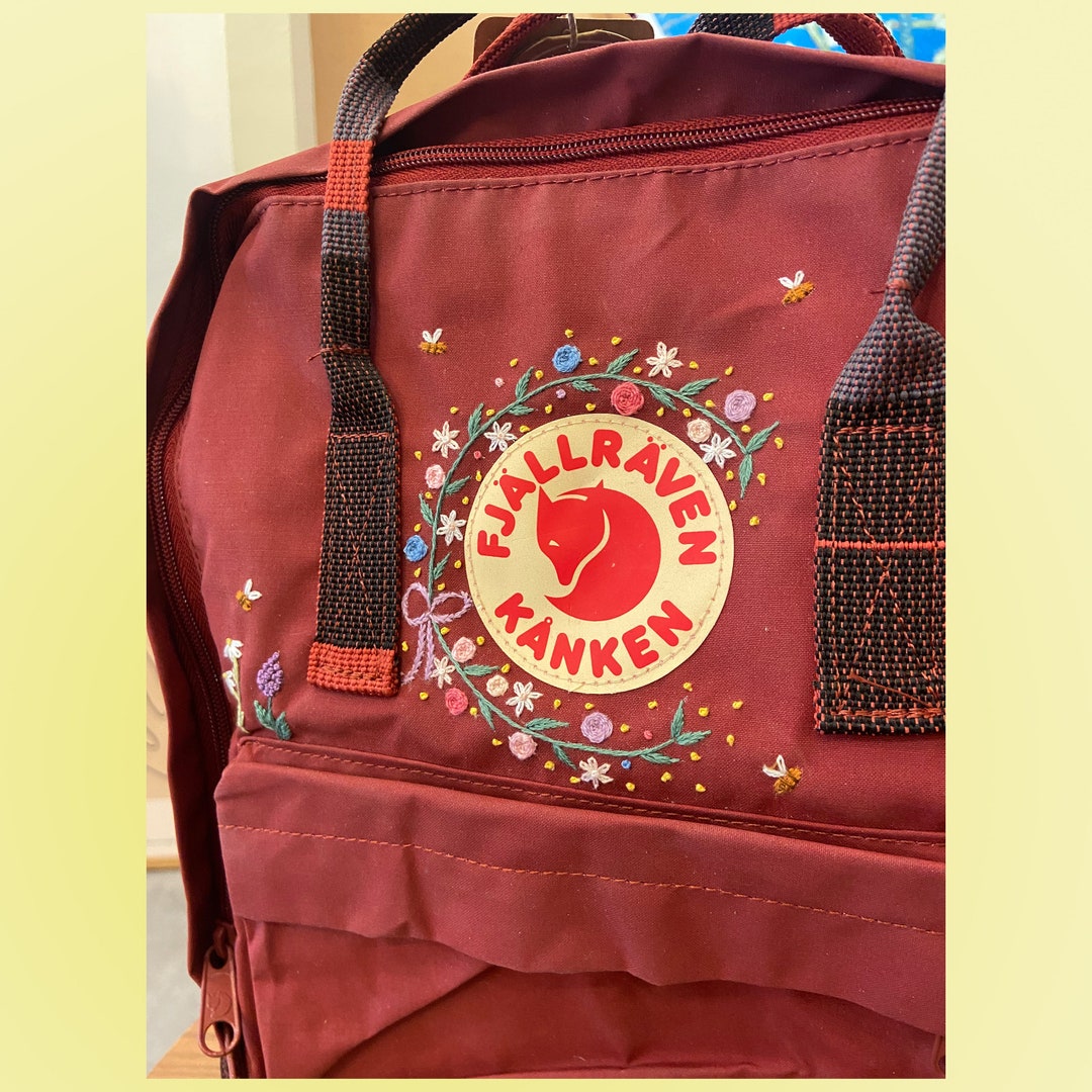 Embroidered Kanken Backpack/ Fjallraven Kanken Embroidery Backpack ...